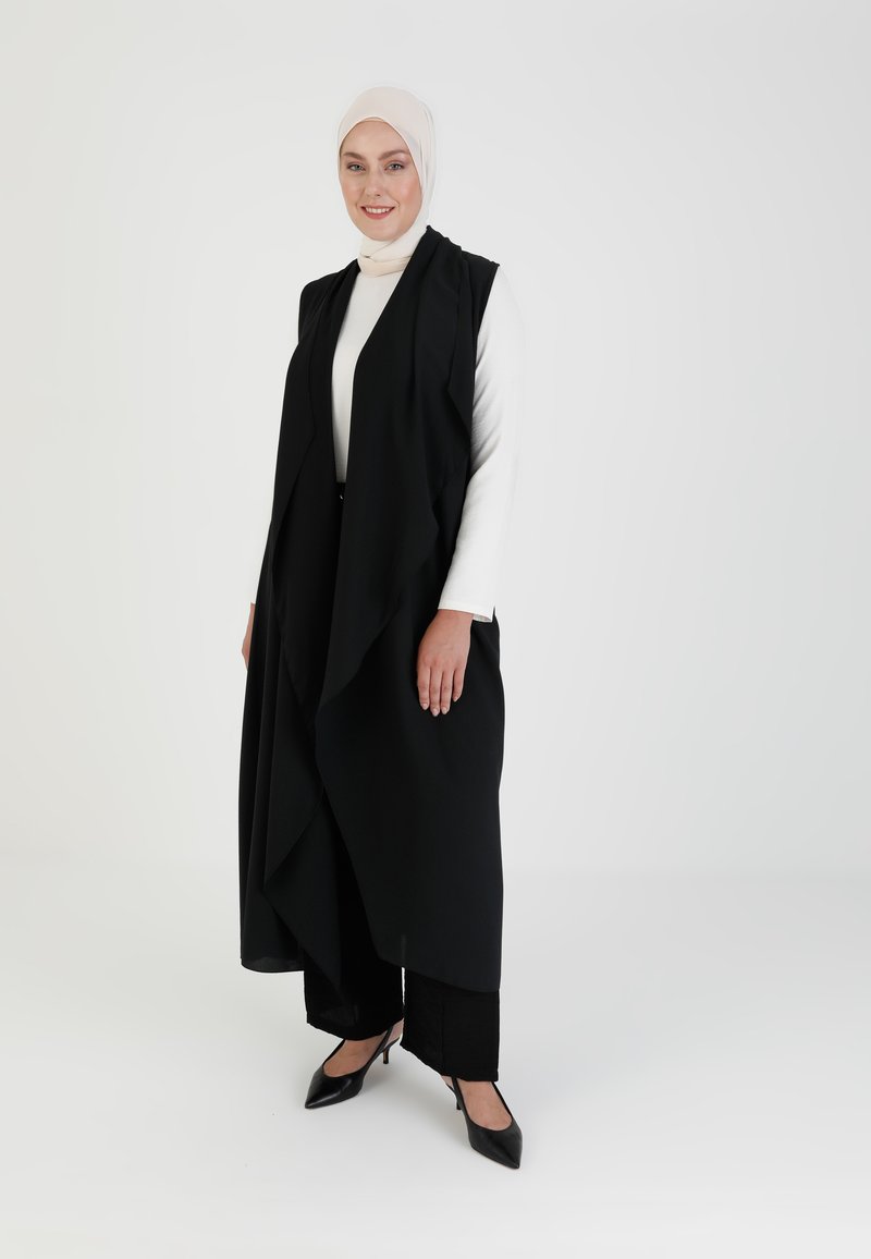 Modanisa Classic coat - black - Zalando