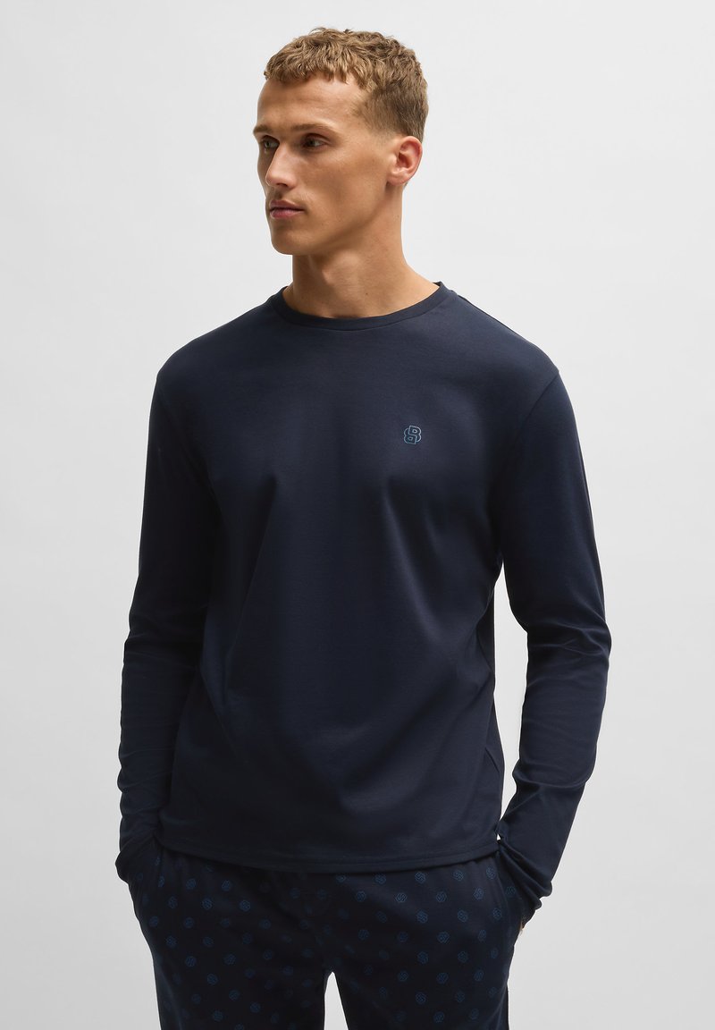BOSS RELAX LONG SET - Pyjamas - dark blue - Zalando