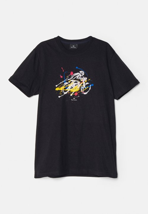 Ps Paul Smith Mens Happy T Shirt Print White Weiß Zalando Ch