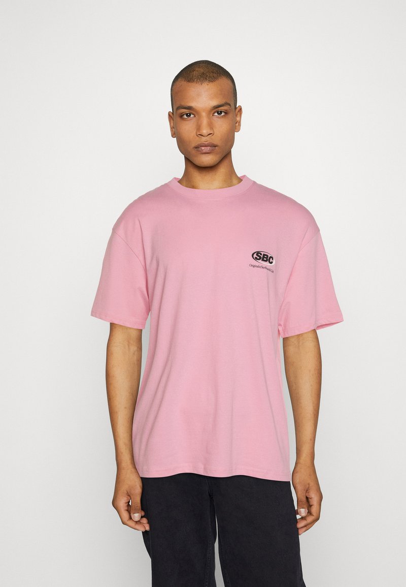 Jack & Jones JORBRINK BELIZE BACK TEE CREW NECK - T-Shirt print - prism ...