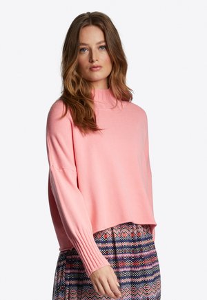 Rich & Royal MIT WEITEM AUSSCHNITT - Strickpullover - pink power/pink ...
