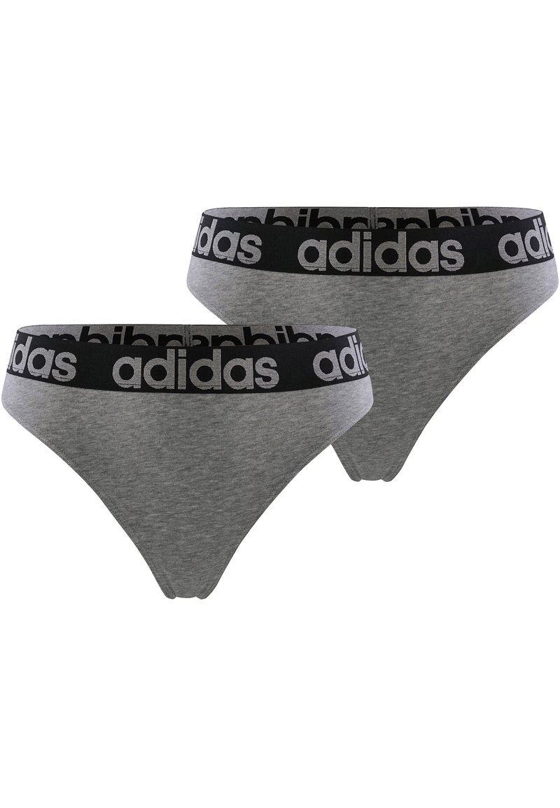 adidas Sportswear 2PACK REALASTING - String - grau mel/grau-meliert ...