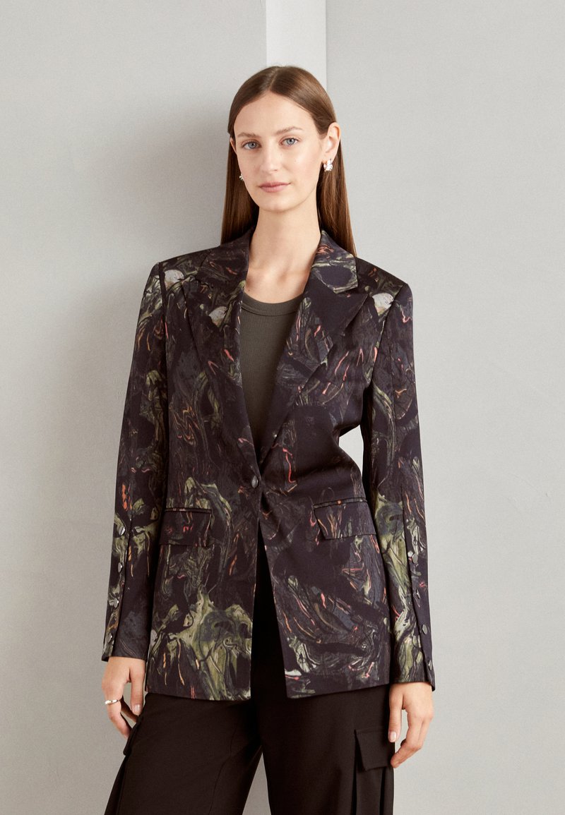 Mos Mosh MARBLE BLAZER - Krátký kabát - black/černá - Zalando.cz