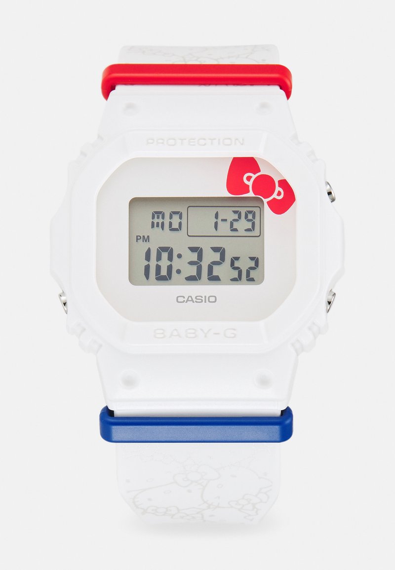 G-SHOCK BABY-G X HELLO KITTY - Digitální hodinky - white/bílá - Zalando.cz