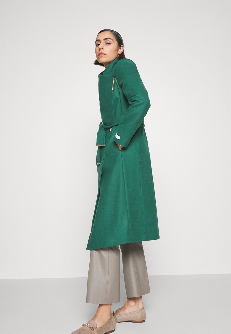 Ted Baker ROSE - Classic coat - dark green/green - Zalando.co.uk