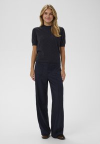 Saint Tropez OLINESZ SS - Nyomott mintás póló - night sky/sötétkék ...