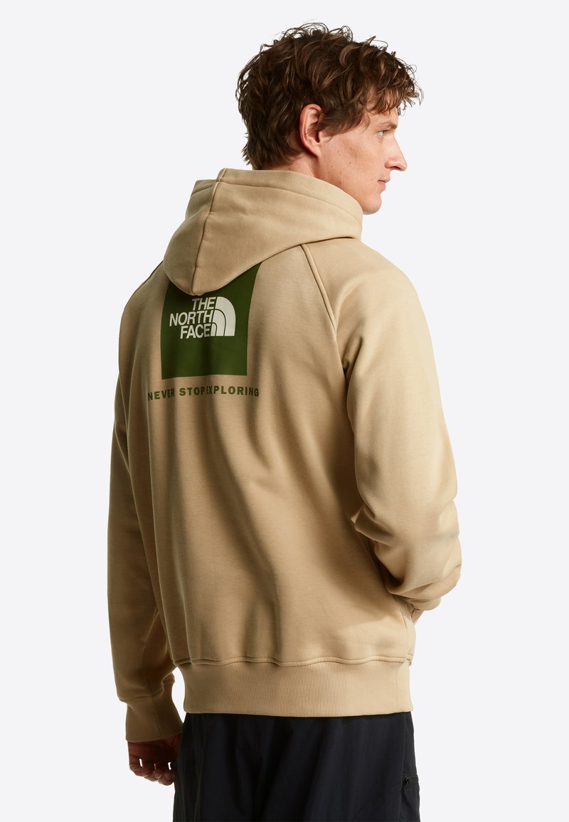The North Face M RAGLAN BOX NSE - Hoodie - khaki stone/beige - Zalando