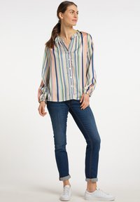 usha USHA QISHA - Bluse - blau grün mehrfarbig/mehrfarbig - Zalando.de