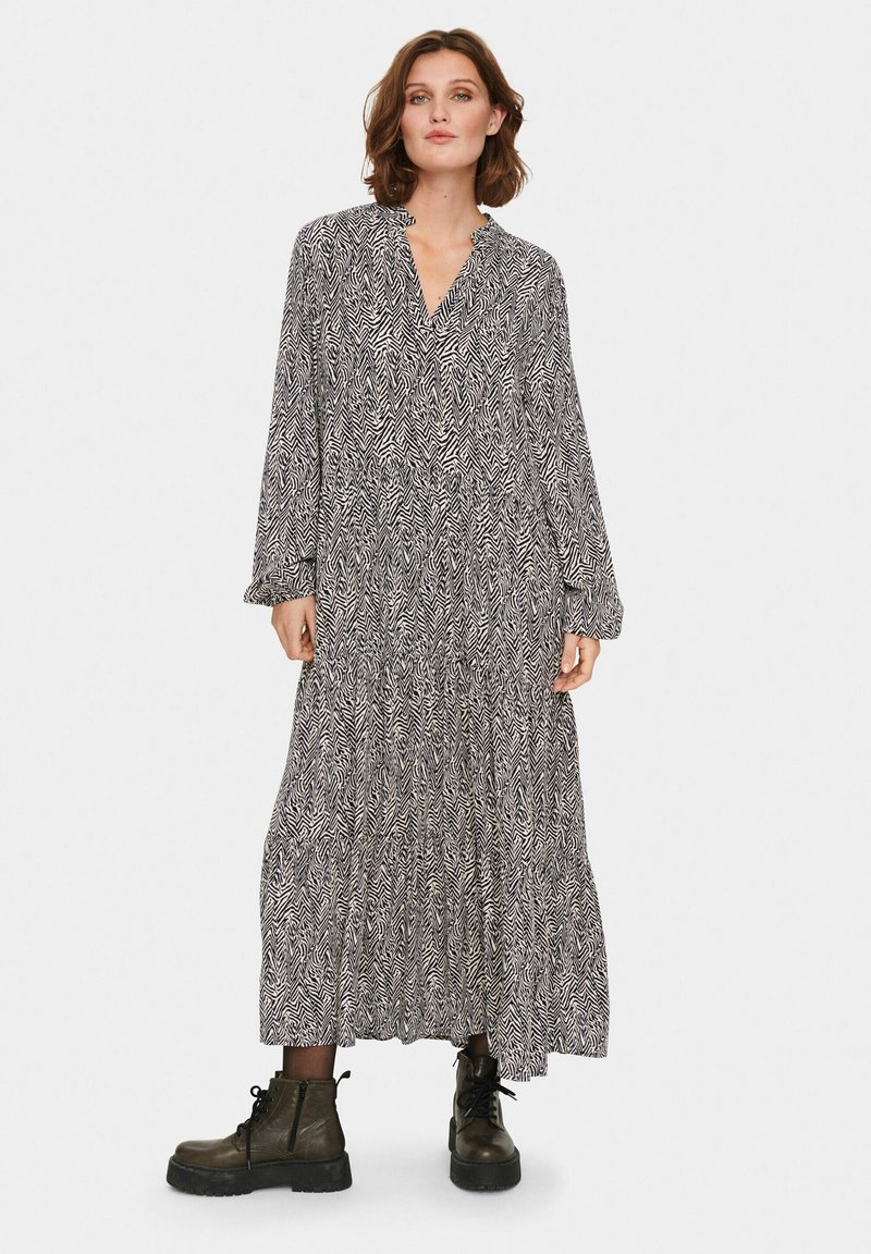 Saint Tropez EDA - Vestido informal - night sky zig zebra/azul marino ...