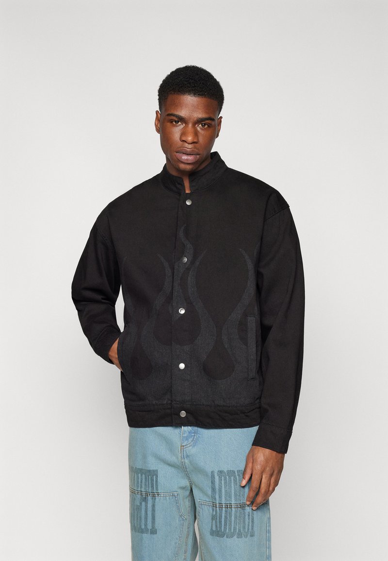 Night Addict NAHEAT - Denim jacket - black - Zalando.ie