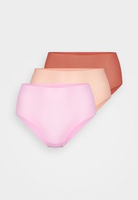 Chantelle FULL BRIEF 3 PACK - Slip - pink/beige/red/multicolore ...