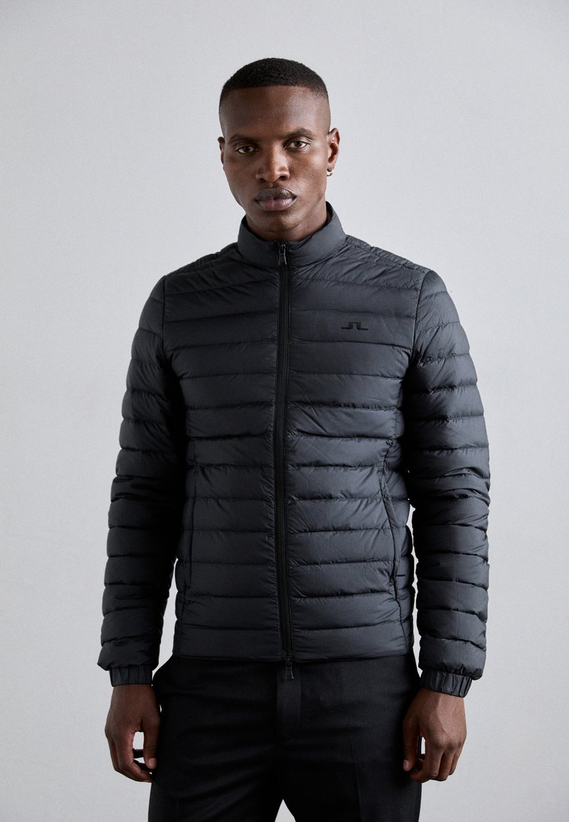 J.LINDEBERG MICK LIGHT WEIGHT JACKET - Dunjacka - black/svart - Zalando.se