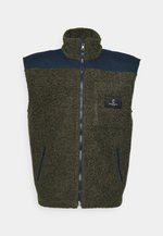 Bruuns Bazaar KALI HUNTER VEST - Fleecejacke - kalamata/beige - Zalando.ch