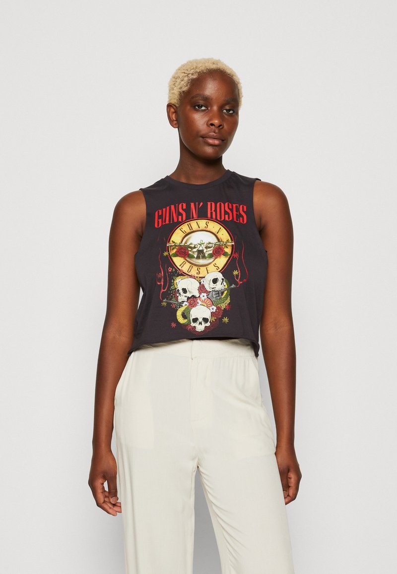 Noisy May NMMAX GUNS N ROSES O NECK - Top - obsidian/gris - Zalando.es