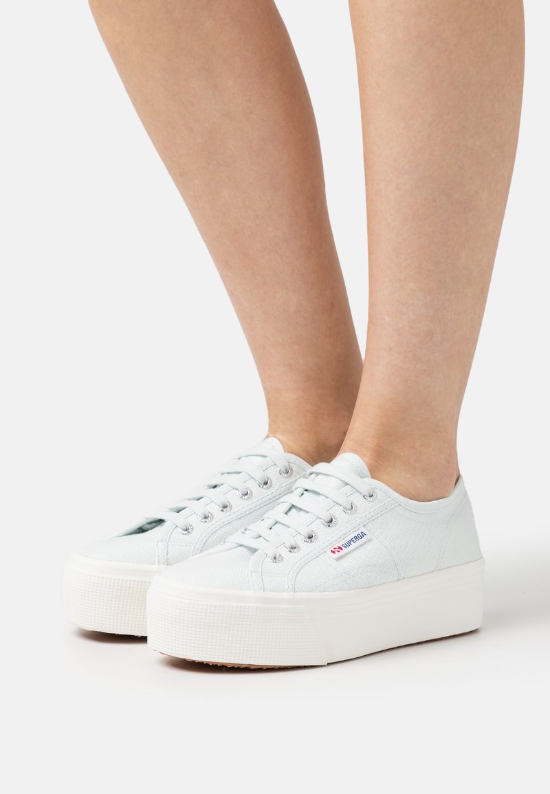 Superga PLATFORM - Zapatillas - azure ice/azul claro - Zalando.es