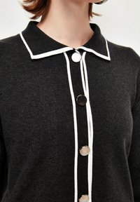 adL BUTTONED FRONT - Vest - anthracite/antraciet - Zalando.nl