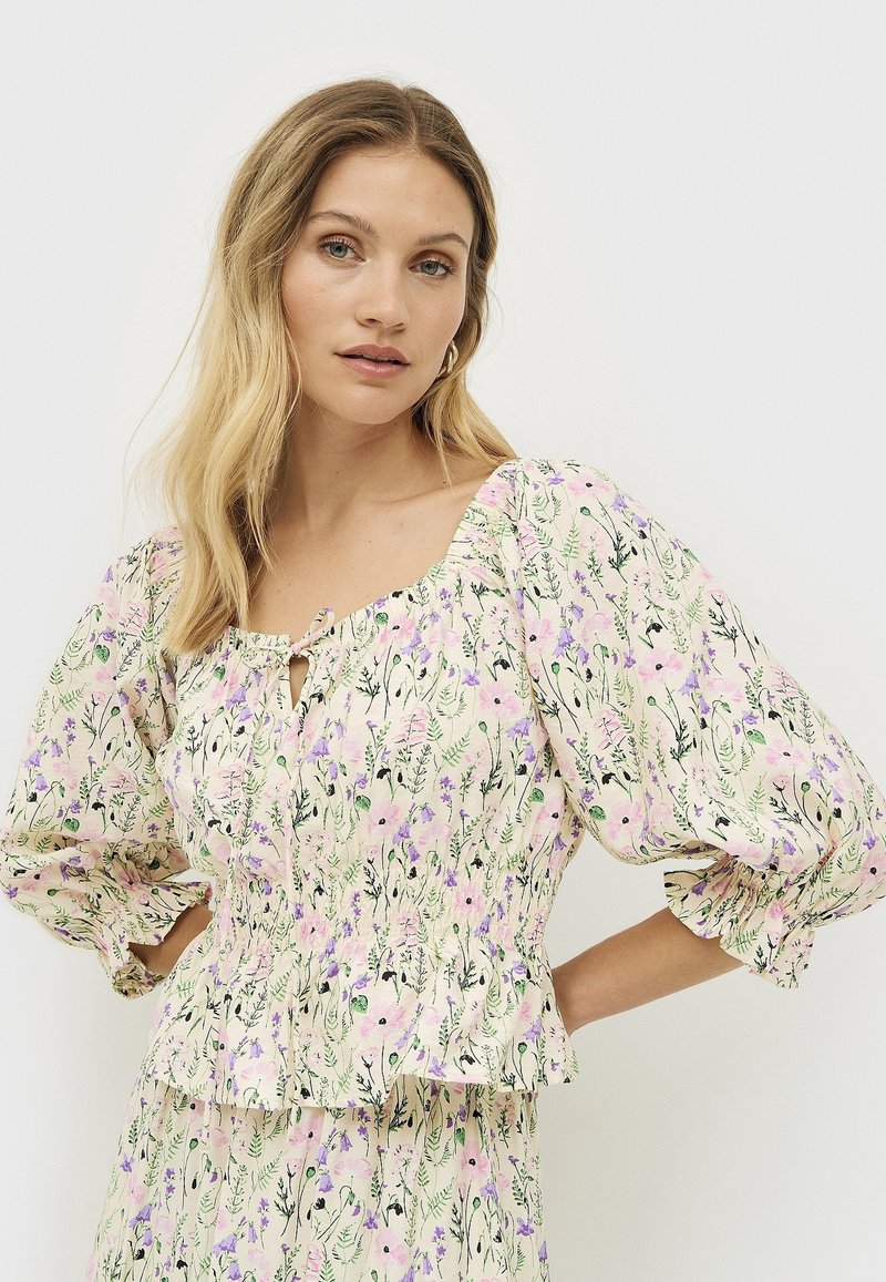 Ellos Collection Bluse - rosa/beige - Zalando.at