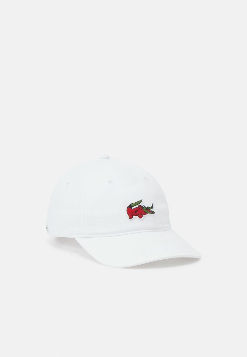 Lacoste VIM UNISEX - Cap - white/money heist/weiß - Zalando.de