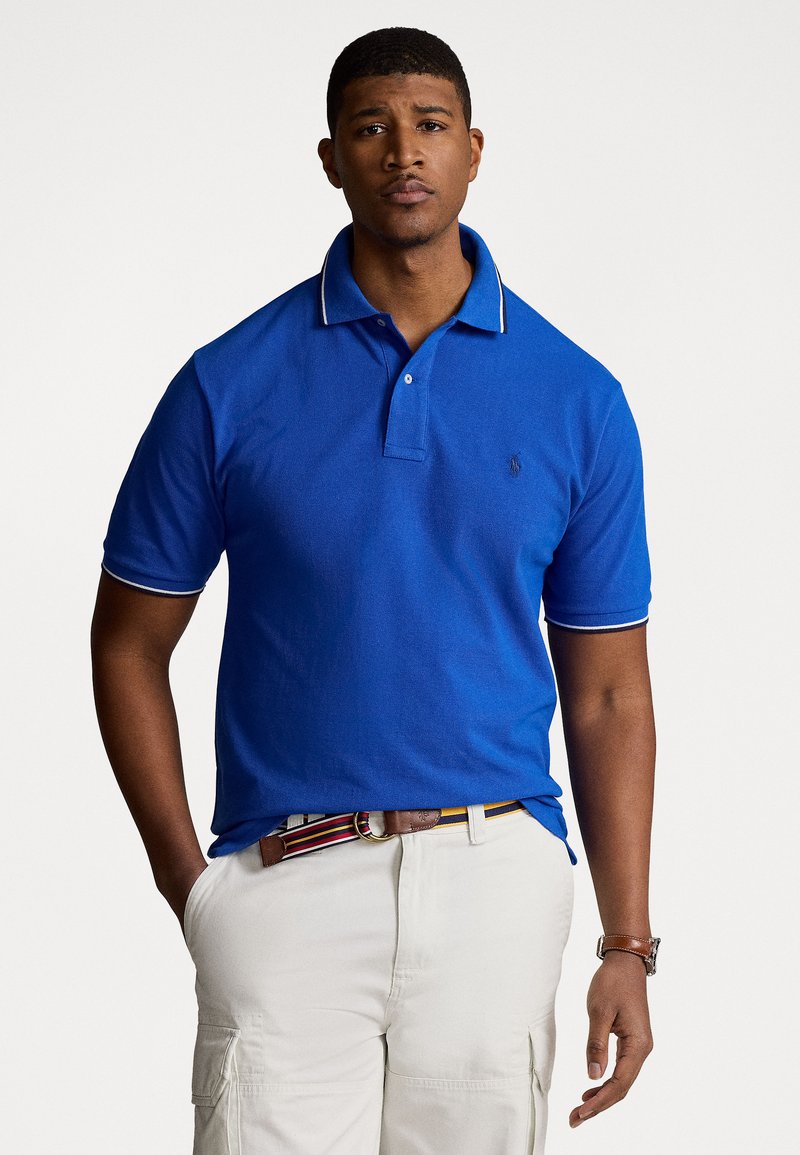 Polo Ralph Lauren Big & Tall SHORT SLEEVE - Polo shirt - heritage blue ...