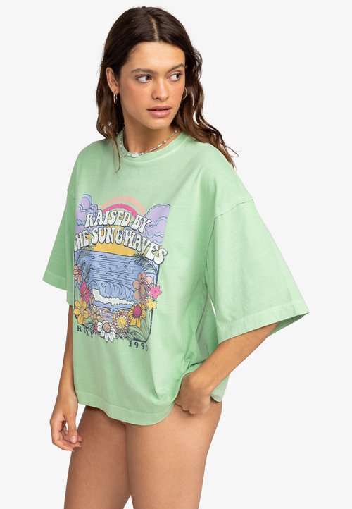 Roxy GIRL NEED TEES - T-Shirt print - cedar wood/braun - Zalando.ch