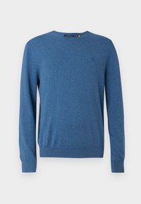 Polo Ralph Lauren Trui - tide pool blue heater/zwart - Zalando.nl