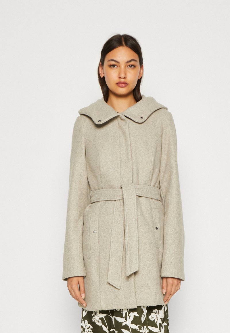 Vero Moda VMPOP LIVA - Kort kappa / rock - silver mink/beige - Zalando.se