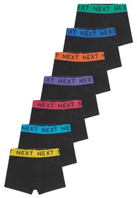 Next 7 PACK STANDARD - Pants - black w bright waistband/black - Zalando