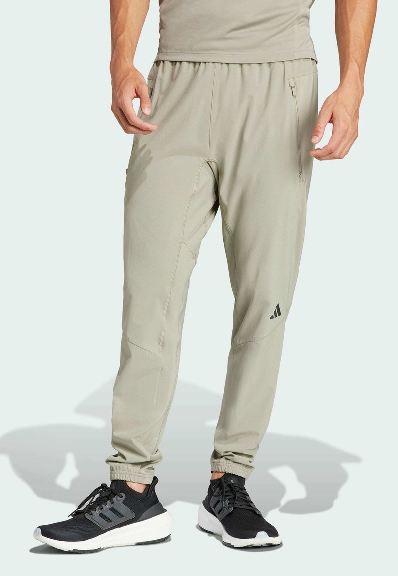 adidas Performance DESIGNED FOR WORKOUT - Jogginghose - silver pebble ...