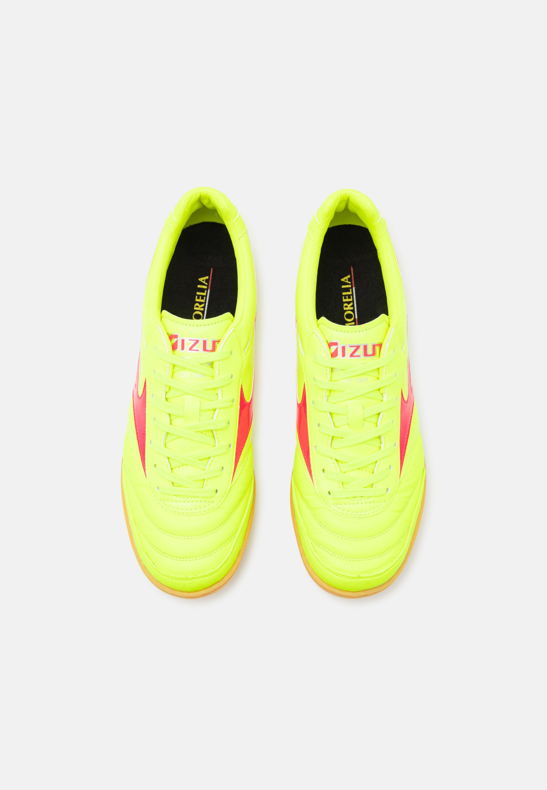 Mizuno MORELIA SALA ELITE IN FuBballschuh Halle safety yellow fiery coral 2 gelb Zalando