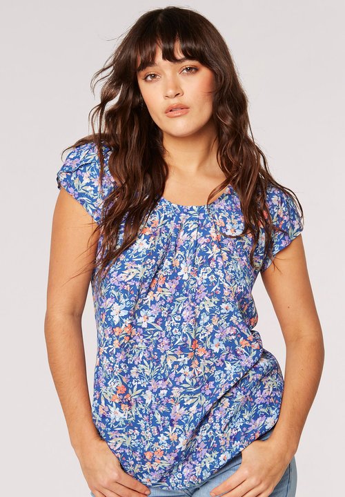 Apricot BOHO - Blouse - navy/multicolore - ZALANDO.BE