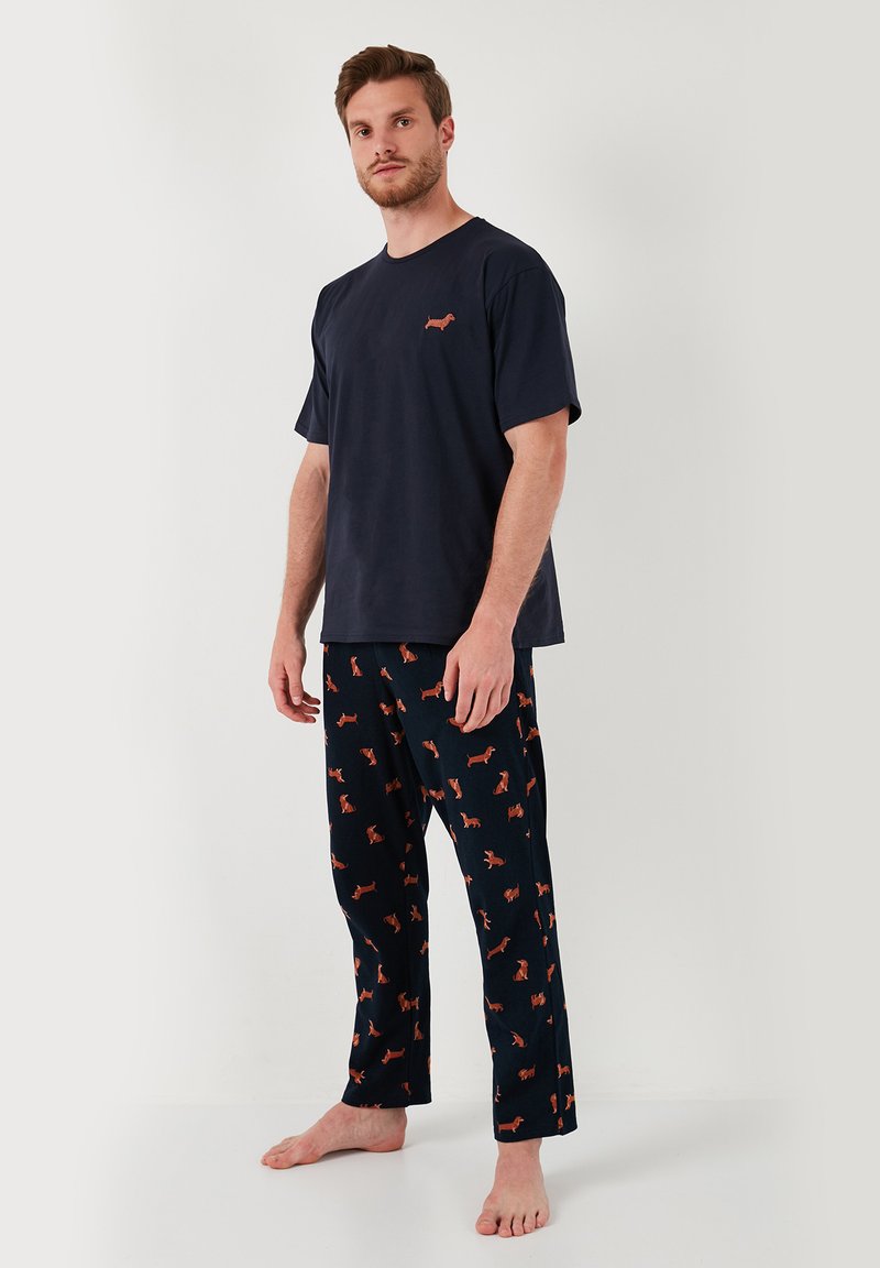 Buratti REGULAR FIT - Pyjamas - dark blue - Zalando.ie