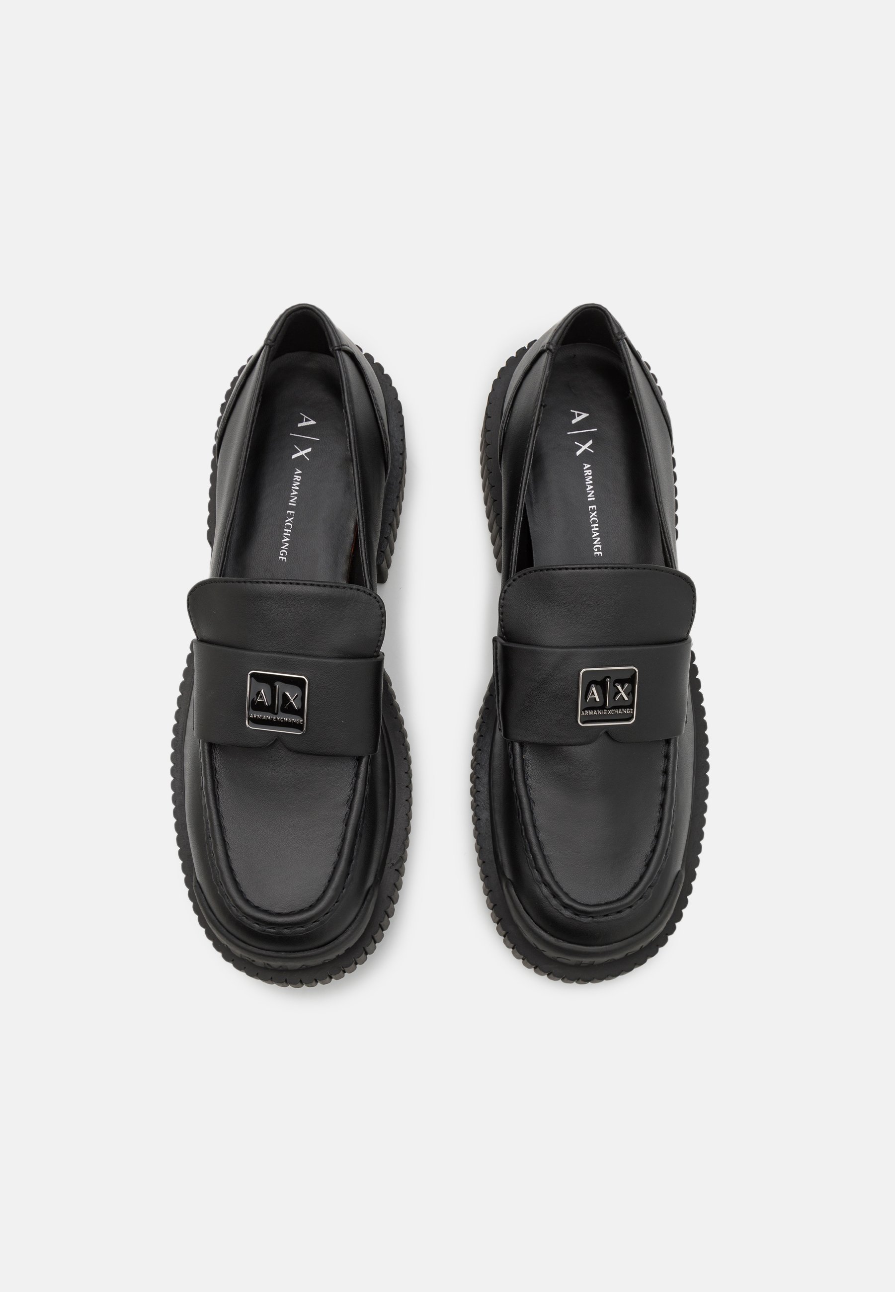 Armani Exchange LOAFER Mocassins black noir ZALANDO.FR