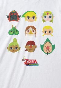 Henry Tiger NINTENDO LEGEND OF ZELDA WIND WAKER FACES - T-shirt imprimé ...