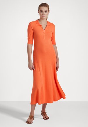 Lauren Ralph Lauren Woman LILLIANNA ELBOW SLEEVE DAY DRESS - Jerseykleid - refined navy ...