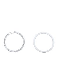 Elli 2 PACK BASIC - Ring - silver-coloured/silberfarben - Zalando.at