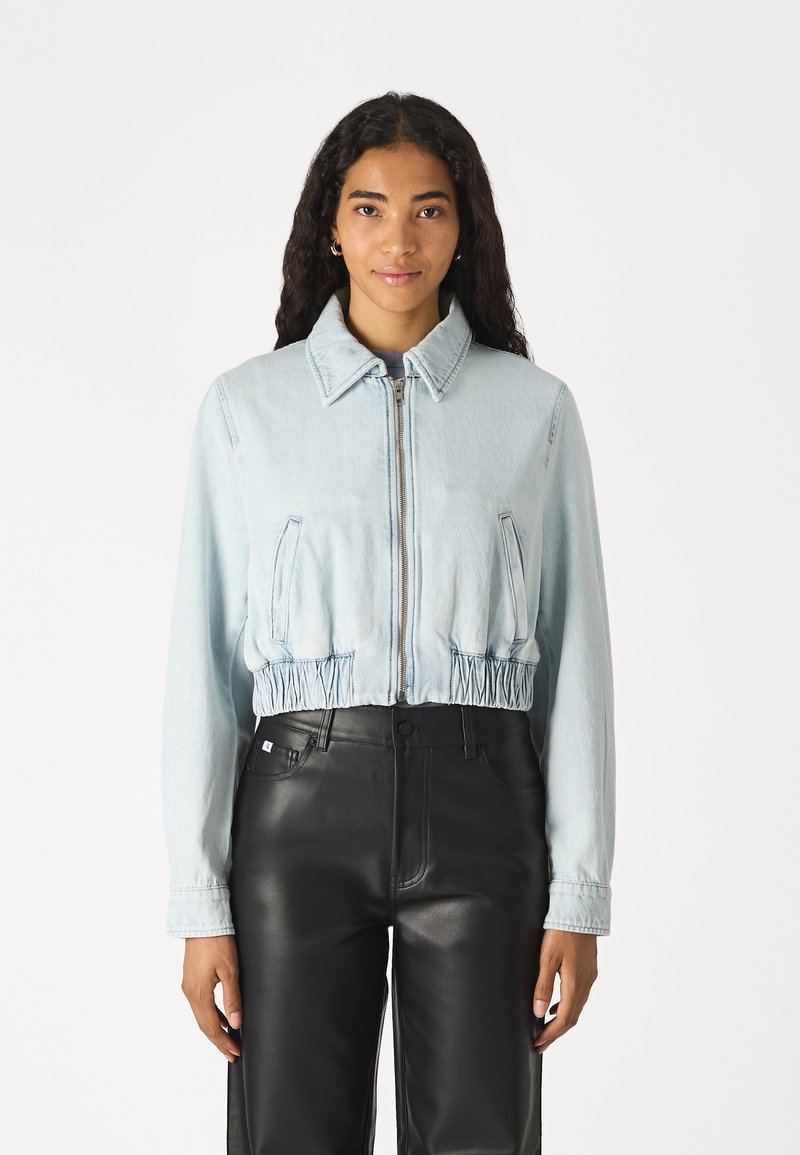 DRYKORN RADWAY - Denim jacket - blue/light blue - Zalando.ie