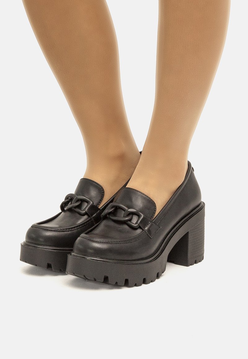 mtng DE TACÓN - Zapatos de plataforma - black/negro - Zalando.es
