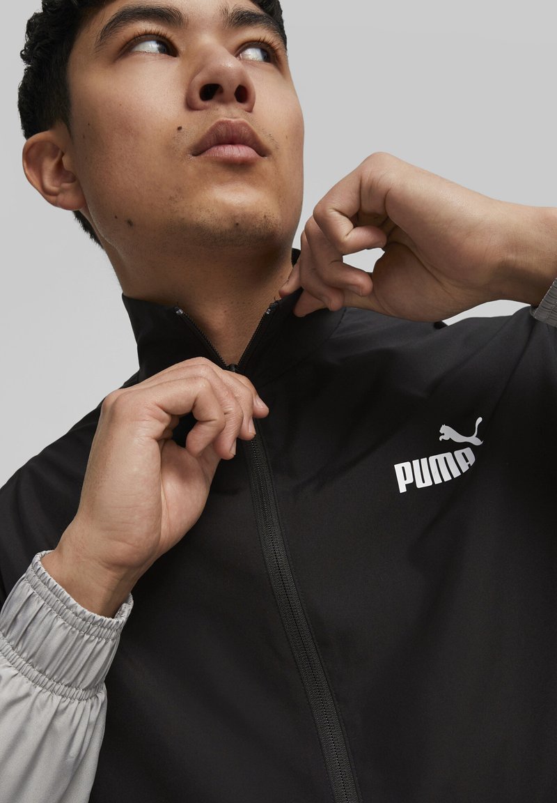 Puma SET - Trainingspak - black/zwart - Zalando.be