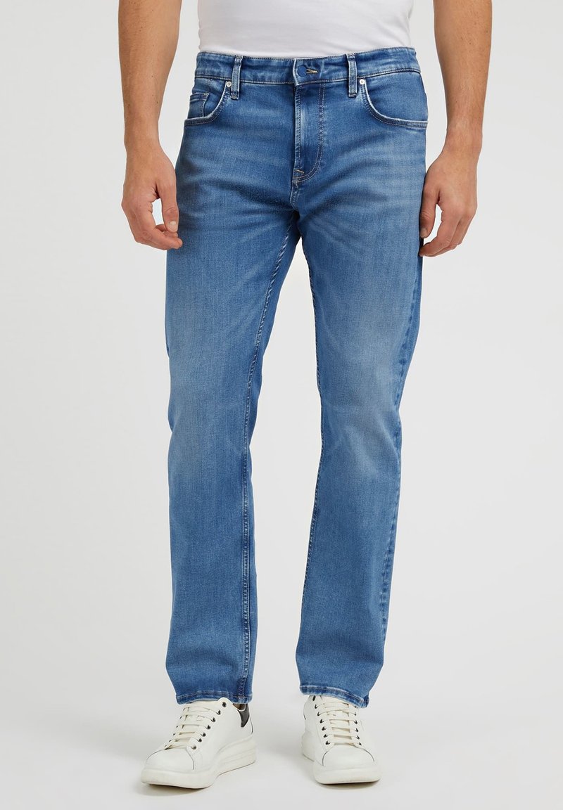 Guess REGULAR FIT - Straight leg jeans - blau/blue - Zalando