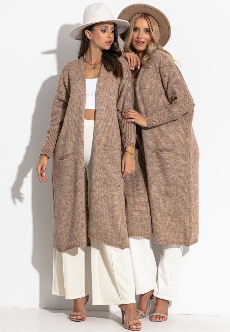 Fobya Kardigan/beżowy - Zalando.pl