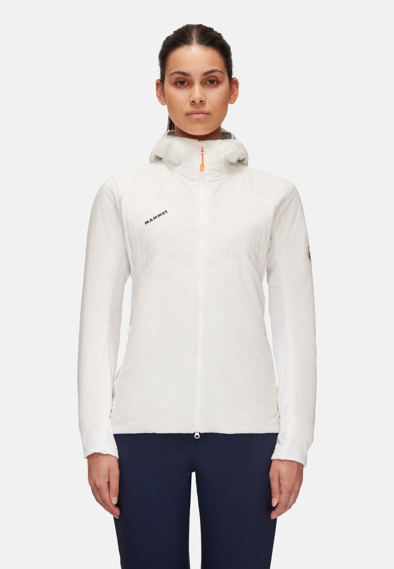 Mammut RIME LIGHT FLEX HOODED JACKET WOMEN - Softshell jakker - white ...