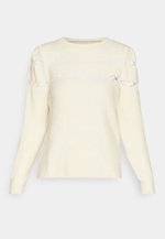 Vero Moda VMEA - Jersey de punto - birch/crema - Zalando.es
