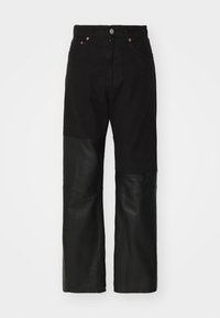 MM6 Maison Margiela PANTS 5 POCKETS UNISEX - Jeans Straight Leg - black ...