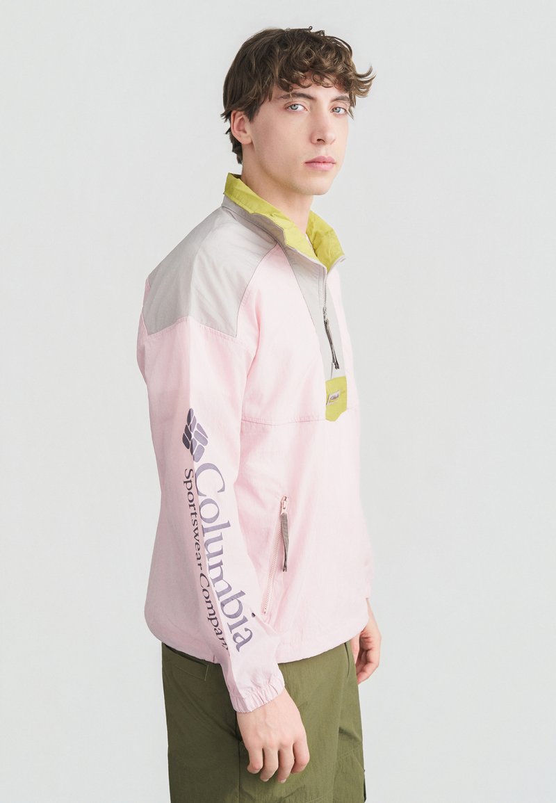 Columbia RIPTIDE RETRO ANORAK - Jachetă outdoor - pink agate/flint grey ...