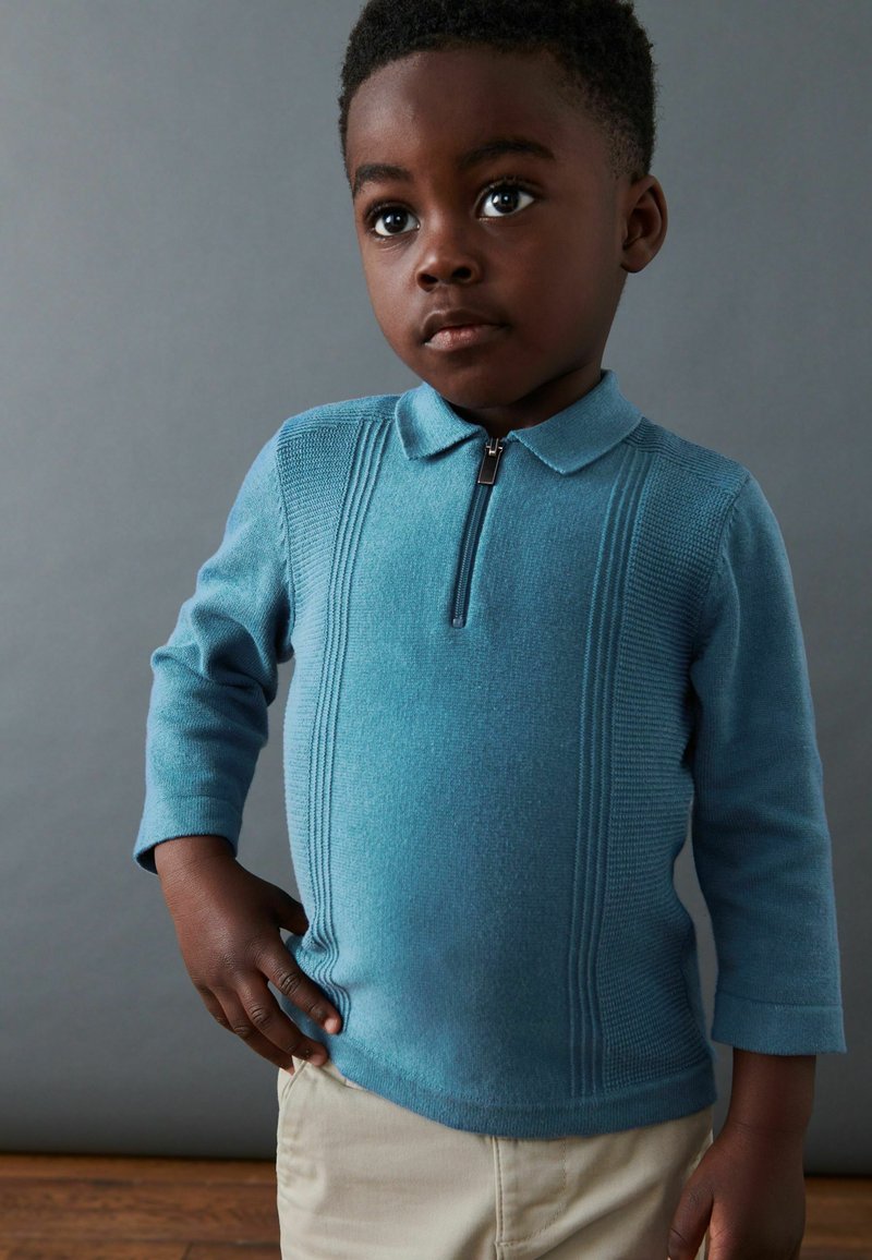 Next TEXTURED - Langarmshirt - blue/blau - Zalando.ch