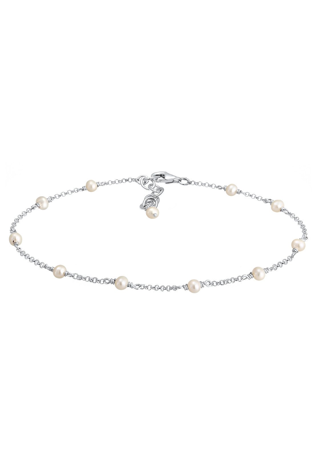 Elli BASIC SUMMER FOOT Anklet silber silver coloured Zalando
