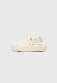 Nike Sportswear Clogs - light orewood brown/off-white - Zalando.co.uk