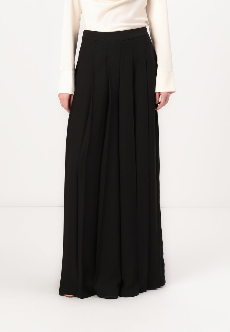 Ted Baker PLEATA - Trousers - black - Zalando.ie