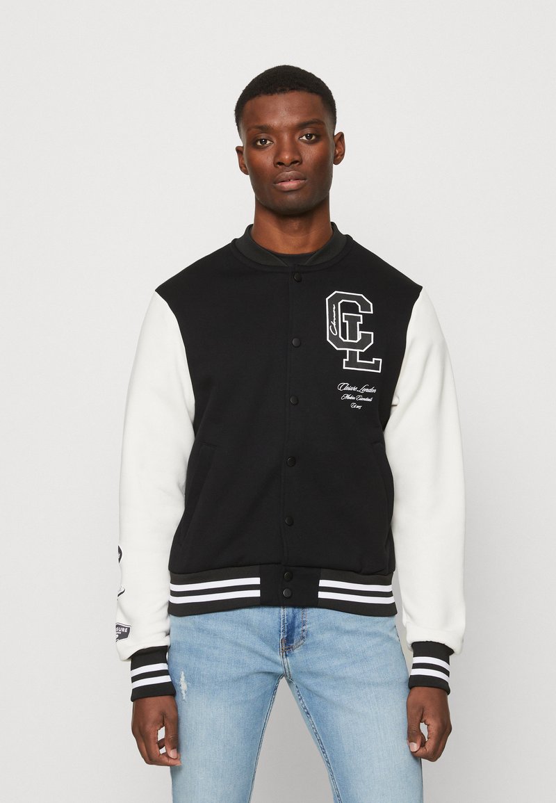 CLOSURE London BADGE VARSITY BASEBALL JACKET - Zip-up sweatshirt ...