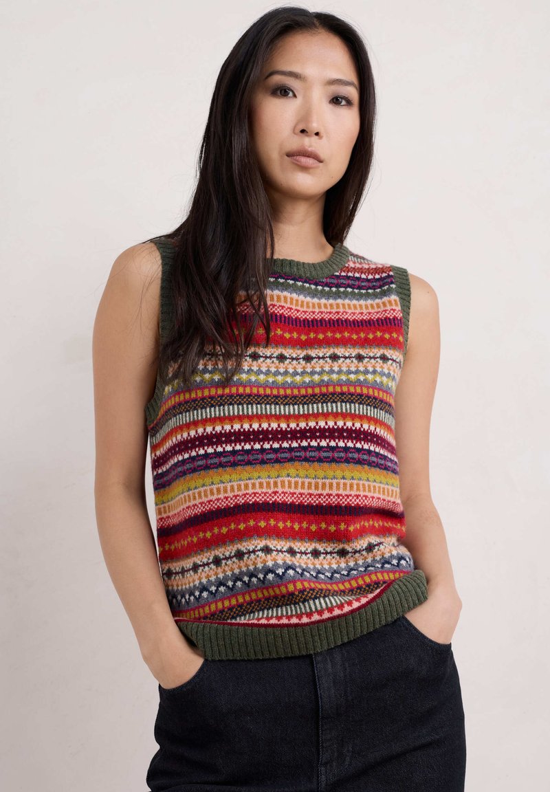 Seasalt Cornwall PERCELLA COVE - Top - star jasmine coulis multi/red ...